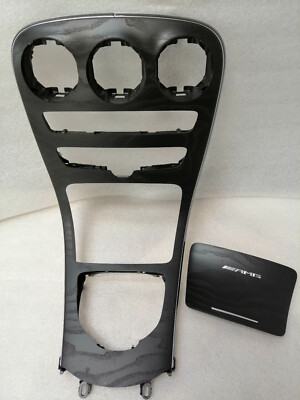 Mercedes W205 C-class ___ AMG GENUINE ASH WOOD TRIM CONSOLE C43 C63 ...