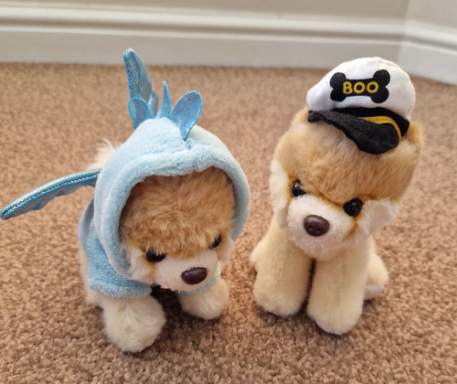 Itty Bitty Boo Gund The Cutest Dog In The World Plush Set x 2 | eBay