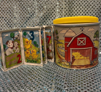 AVON On the Farm Sticker Bank Children's Bubble Bath Set RARE - Vintage ...