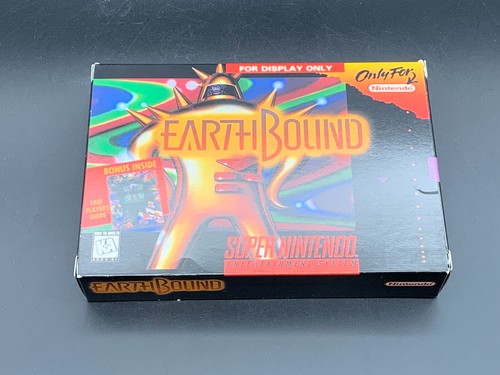 Earthbound For Display Only Box Authentic Folded w/ Repro Game | eBay