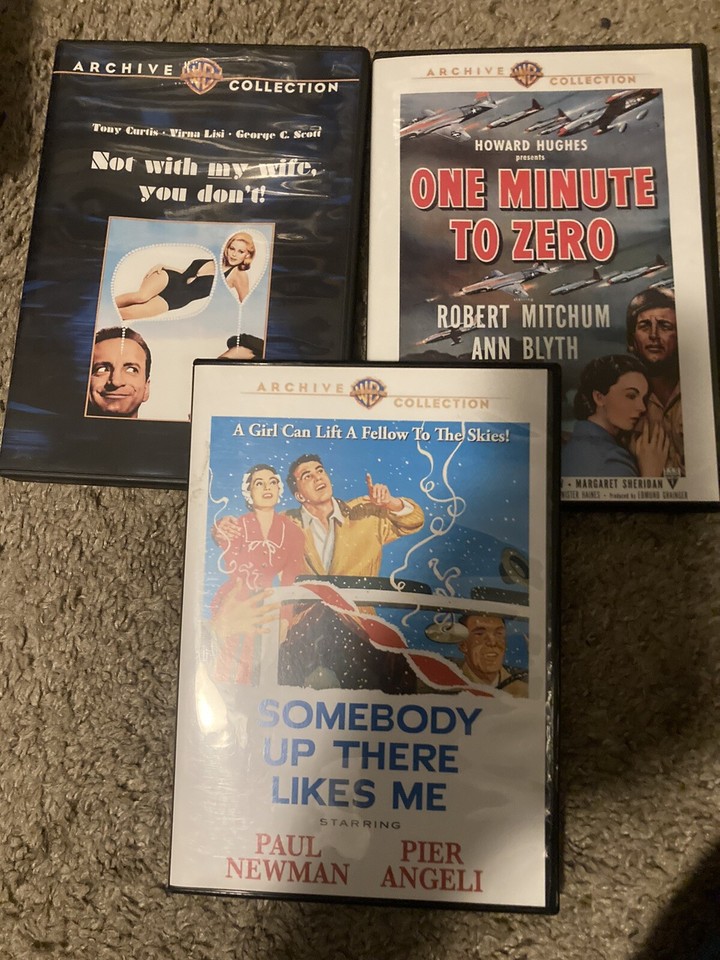 Lot Of 9 VG Warner Archive Collection DVD'S: Read Description | eBay