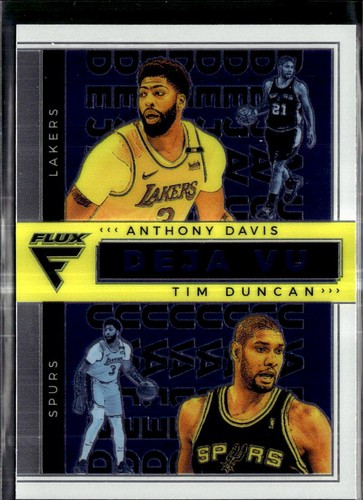 2020-21 Panini Flux #4 Anthony Davis / Tim Duncan Deja Vu | eBay