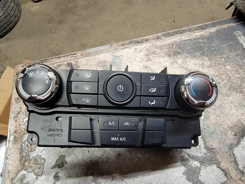 2010-2012 Ford Fusion A/C AC Heater Climate Control Manual W/O ...