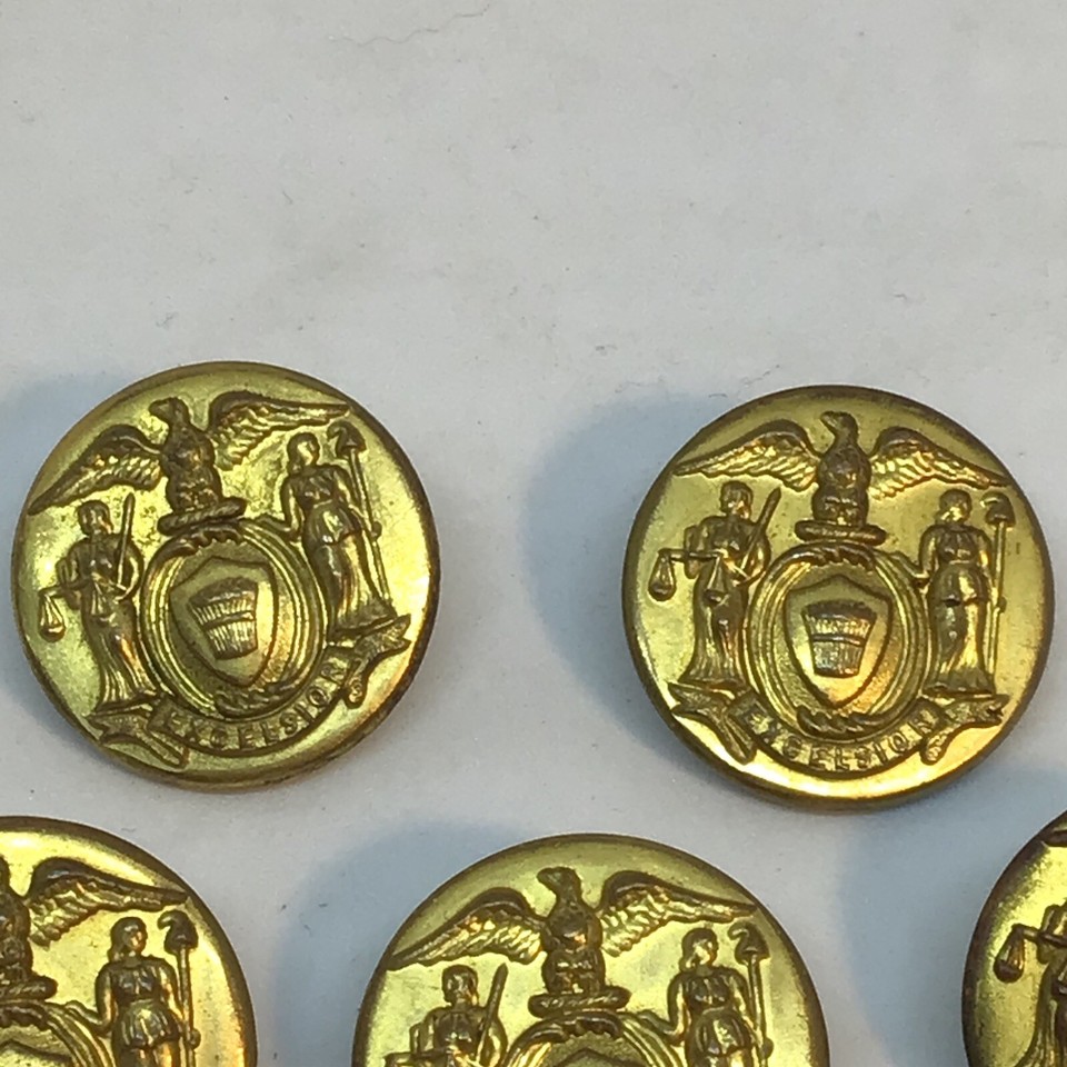 (Lot Of 8)Antique 1880’s United States Schenectady, New York Police ...