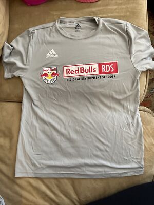 red bulls rds training shirt Sz Youth L Adidas | eBay
