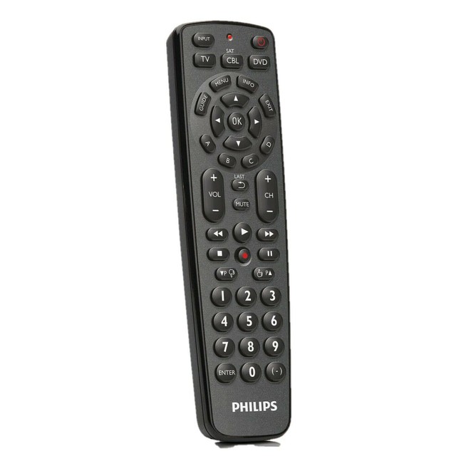 Philips Universal Remote Control Simple Set up Srp1103 for sale online ...