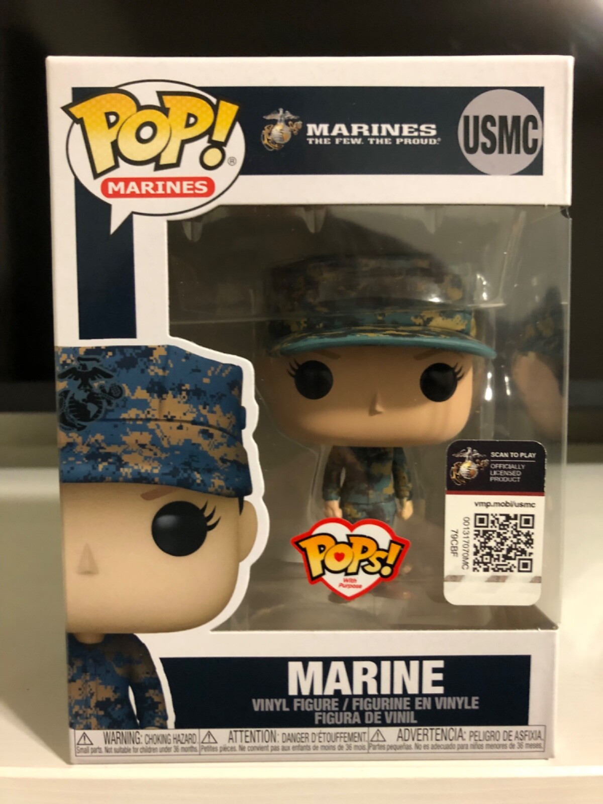 United States Marine Corps Funko Pop Utility Uniform USMC Marine ...