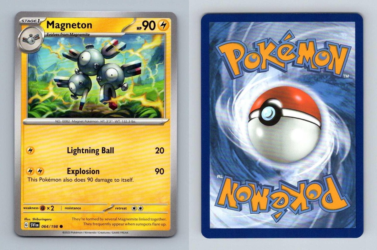 Pokemon Magneton Card Magneton Ultra Prism Pokemon Big Orbit