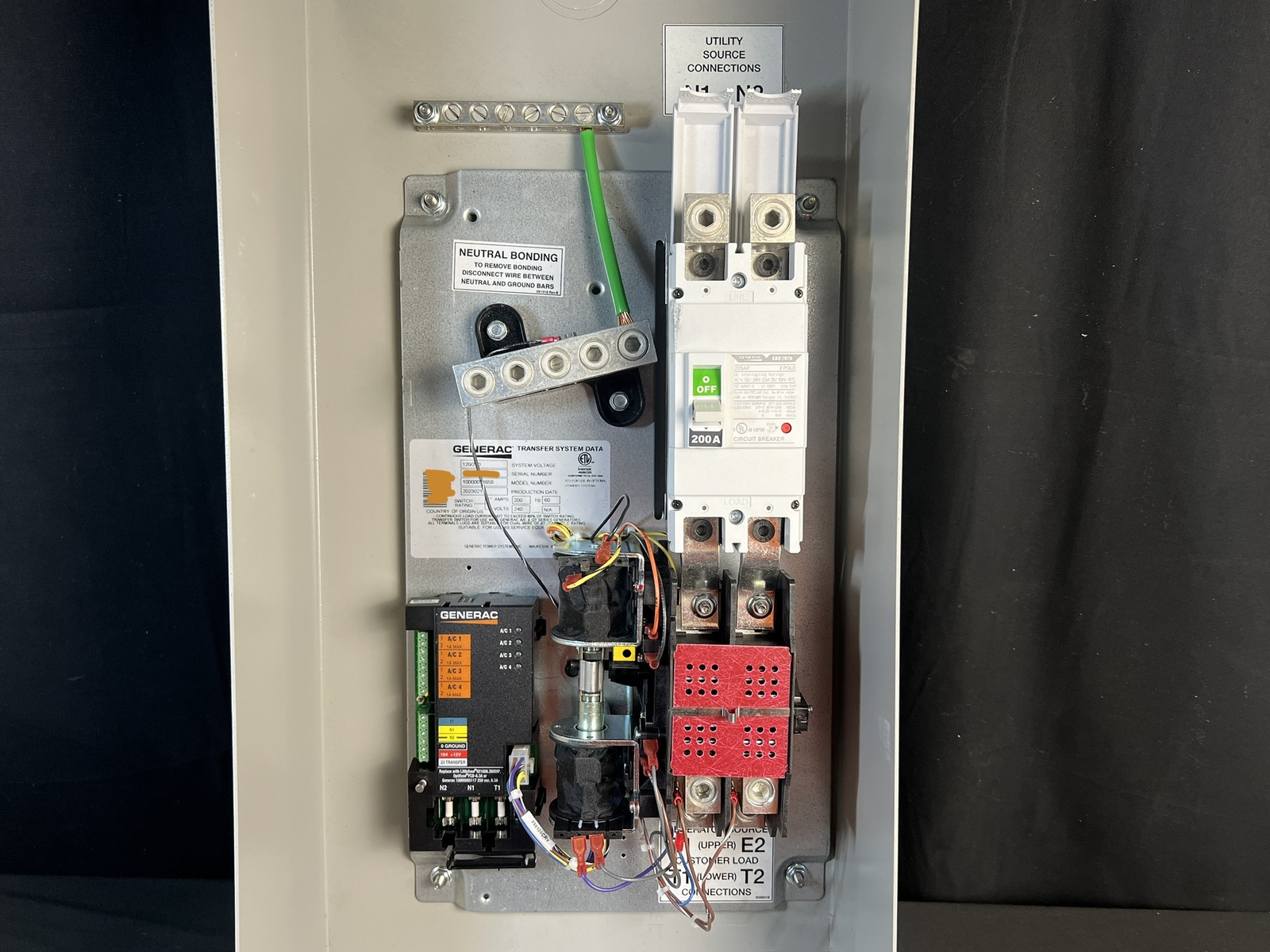 Generac+10000011659+Automatic+Transfer+Switch+Generators+Circuits for ...