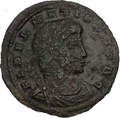 DELMATIUS Dalmatius 335AD Roman Caesar Ancient Coin Soldiers Legions ...