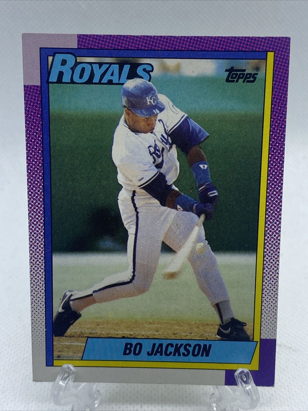 1990 BO JACKSON - Topps Baseball Card # 300 - KANSAS CITY ROYALS | eBay