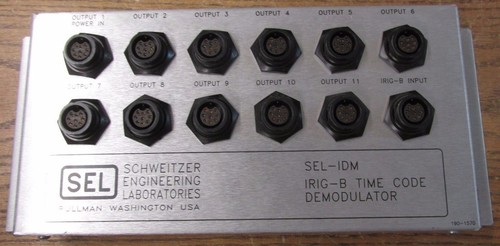 SEL SEL-IDM IRIG-B Time Code Demodulator IDM0001 | eBay