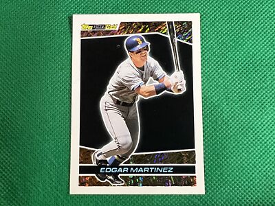 1993 Topps Black Gold #37 Edgar Martinez Seattle Mariners | eBay