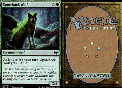 Magic the Gathering -MTG- Foil Sporeback Wolf | eBay