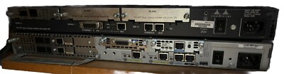 Cisco 2524 router with T1 card and Cisco 2621 router with 3 T1 cards | eBay