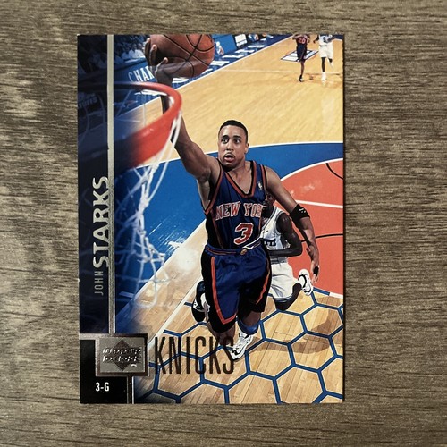 1997-98 Upper Deck NBA Basketball Card #86 John Starks - New York ...