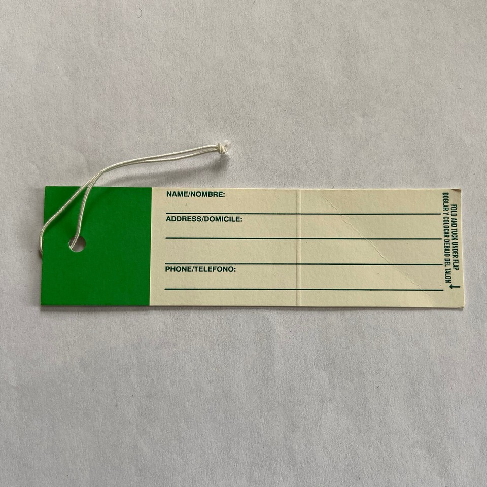 RENO AIR AIRLINES Baggage Tag | eBay