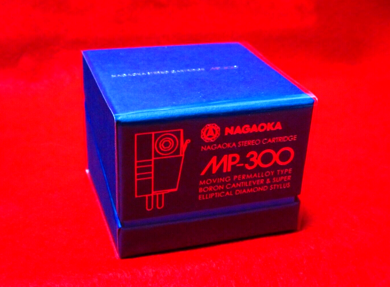 NAGAOKA MP-300 NEW 2025 JAPAN MM CARTRIDGE with BORON CANTILEVER/STYLUS ...