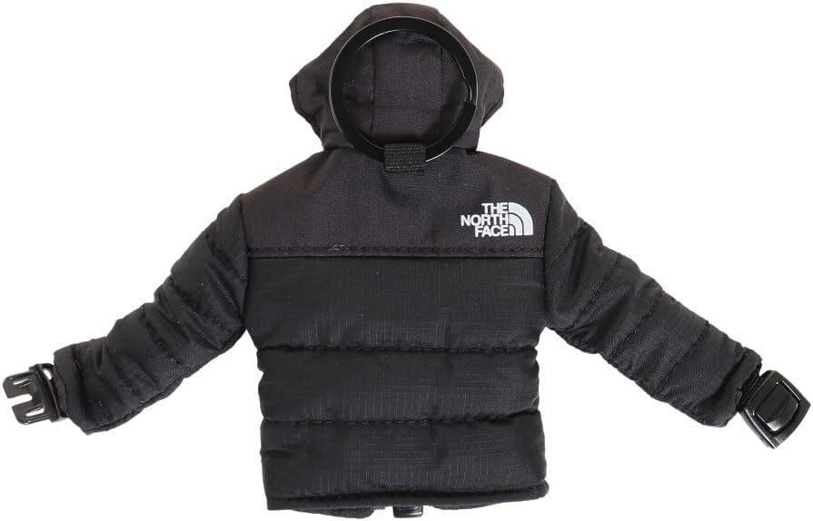 THE NORTH FACE Mini Nuptse Jacket Keychain Charm NN32242 BK NEW JAPAN ...