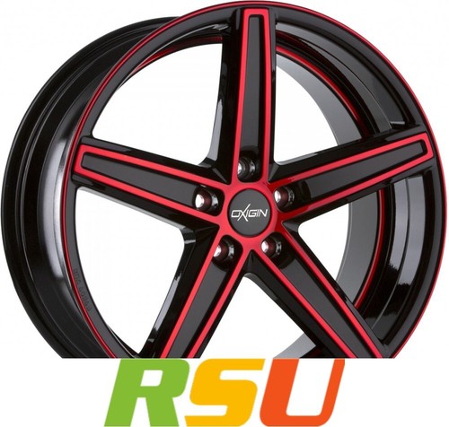 Oxigin 18 Concave red polish HD 7.5x19" ET51 LK5 112 ML 57.1 Alufelgen 19 Zoll 4250988631444 | eBay