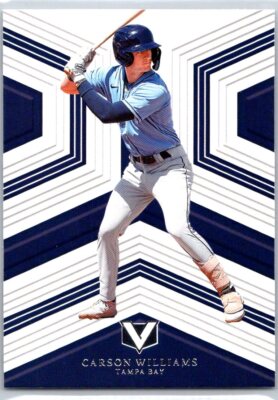 2023 Panini Chronicles Baseball #12 Carson Williams Tampa Bay Rays ...