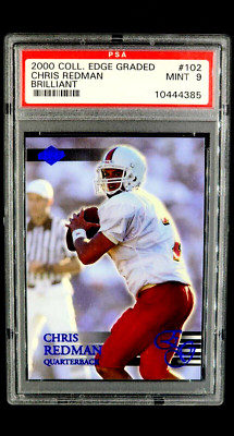 2000 Collector's Edge Graded Brilliant #102 Chris Redman RC Rookie /500 ...
