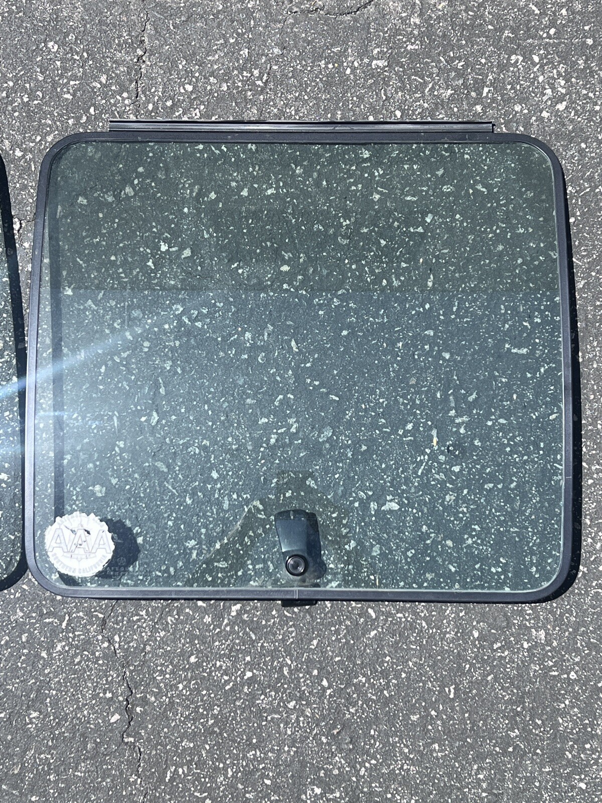 1994 Dodge Ram Van Side Rear Vent Window Pop-Out Glass Green Tint B150 ...