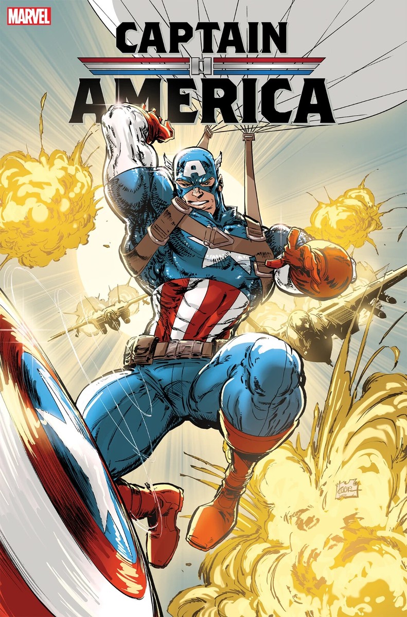 Captain America Comic Book Logo
