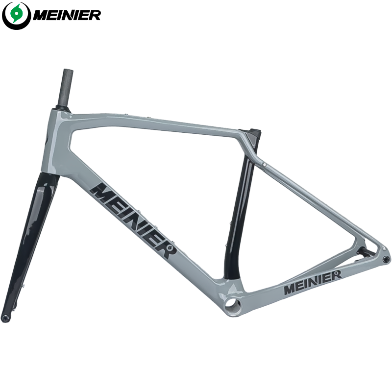 Carbon Gravel Frameset Threaded T47 Internal Cable Gravel Road Bike ...