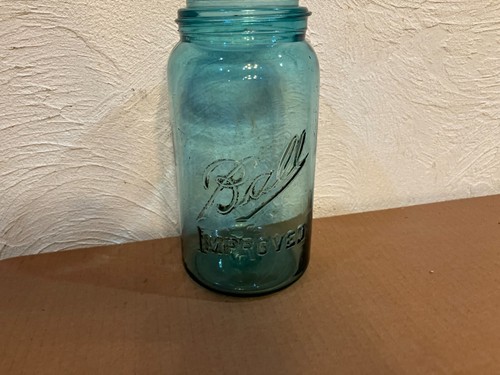 Blue Ball improved Quart Jar (Nice) | eBay