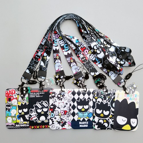 Cute BAD BADTZ-MARU Lanyard Card Phone Key Neck Strap Neckband Pendant ...