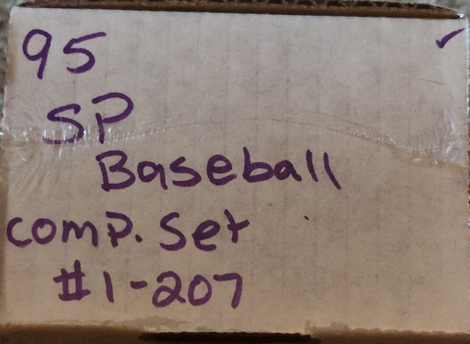 1995 SP Baseball HAND MADE SET Cards 1-207 | eBay