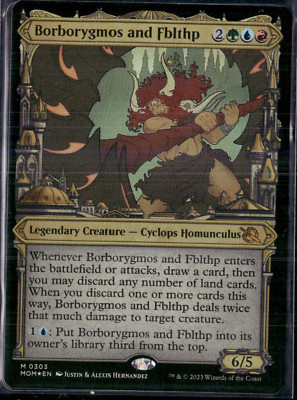 Borborygmos And Fblthp - 303 - Foil - MOM - NM - MTG Magic the ...