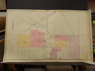 Iowa Boone County Map Angus Double Page Double Sided 1896 L6#03 | eBay