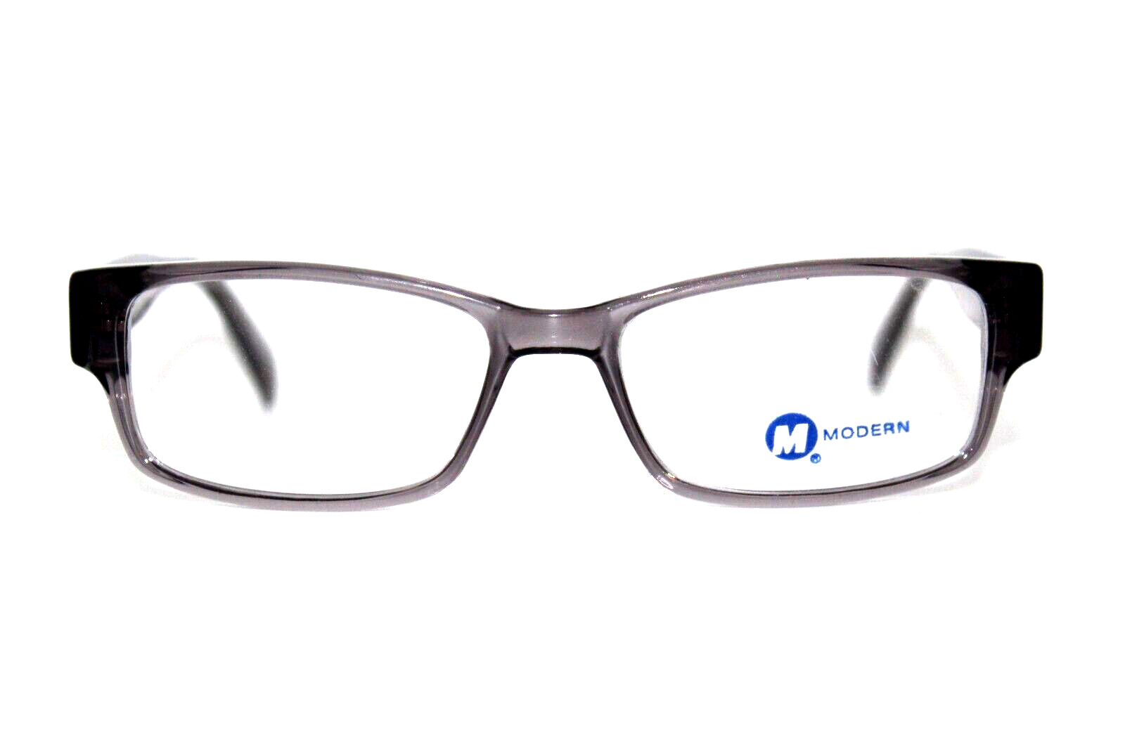 NEW MODERN OPTICAL SLICK GREY AUTHENTIC EYEGLASSES FRAMES 49-17-135MM ...