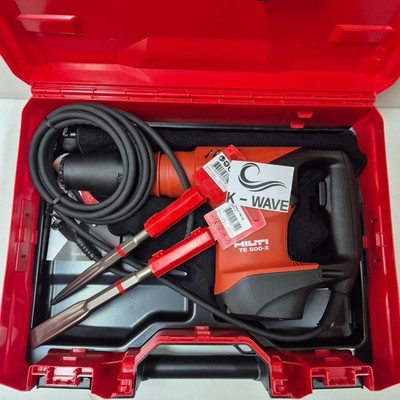 Hilti TE500X Destroyed Hammer Pureka Breaker Nomi Dagane Set | eBay