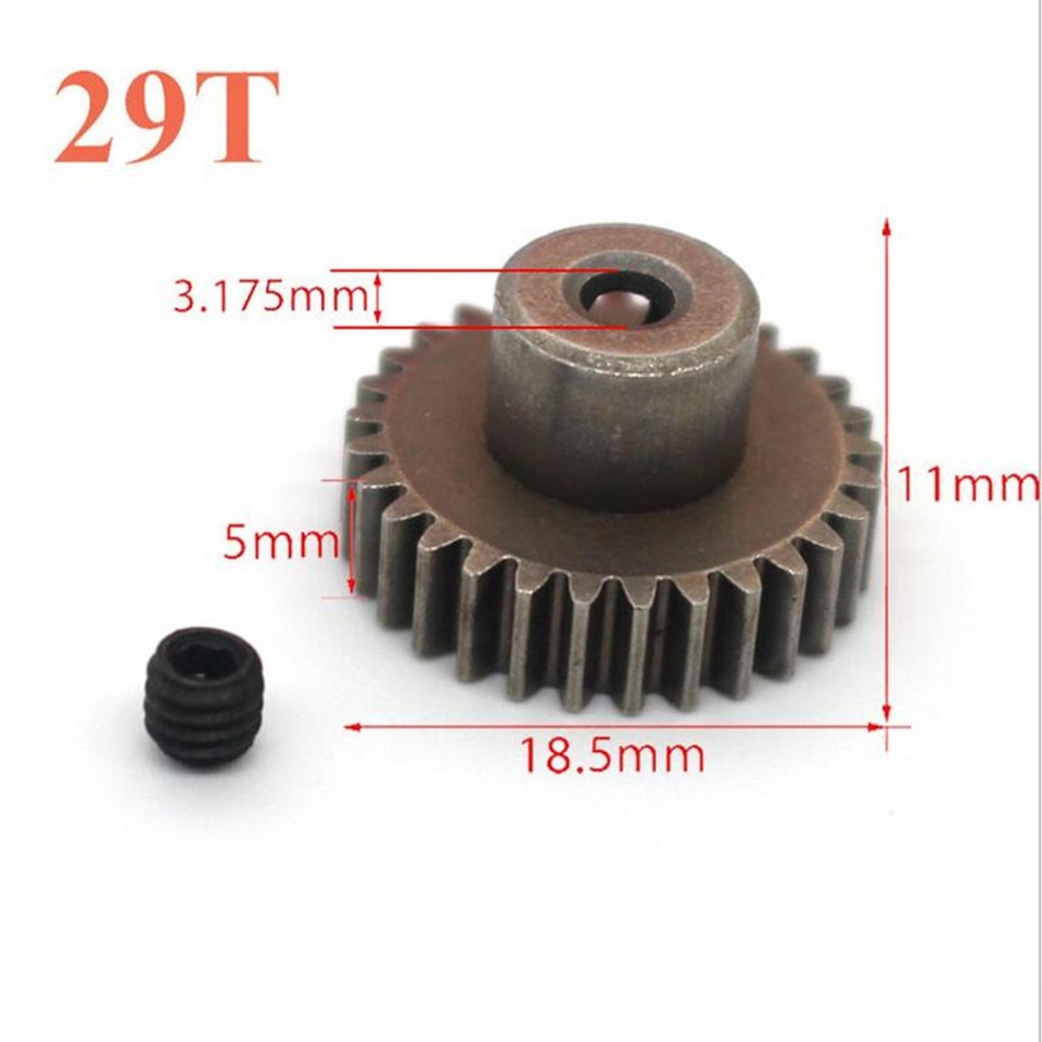 17-64T Steel Spur Differential Gear Motor Pinion Cogs for HSP 1/10 ...