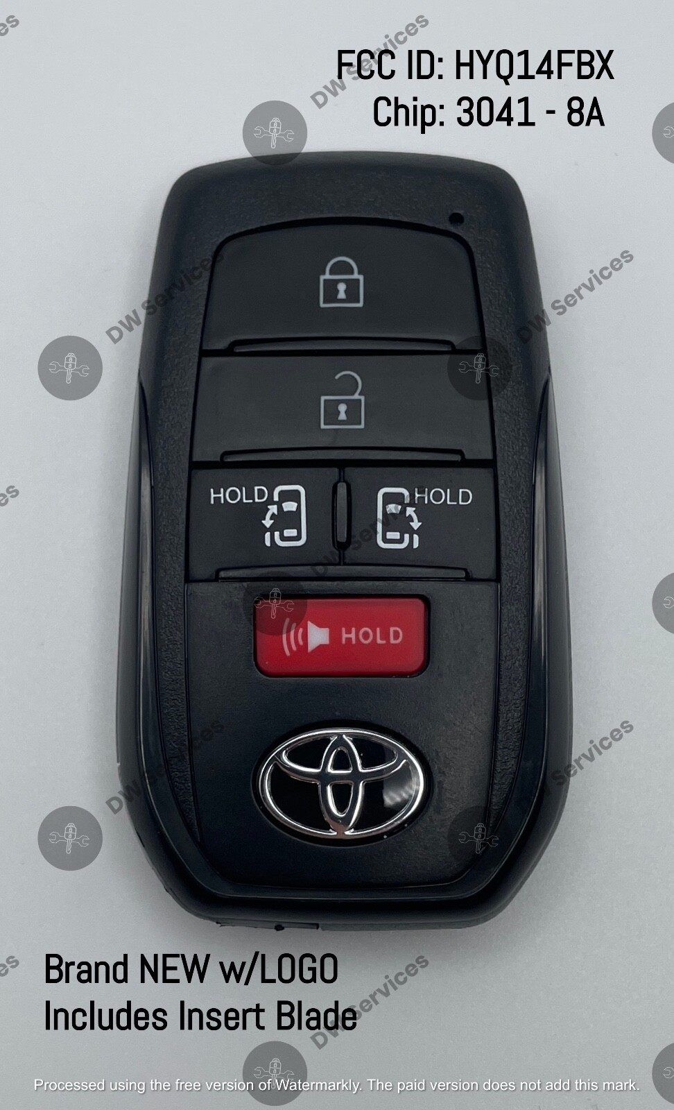 NEW! Toyota Sienna 2021-2023 PROXIMITY remote SMART key HYQ14FBX Board ...
