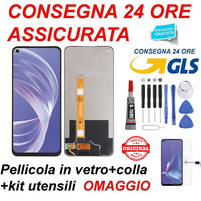 DISPLAY LCD TOUCH SCREEN ORIGINALE OPPO A73 5G CPH2161 A72 5G SCHERMO ...