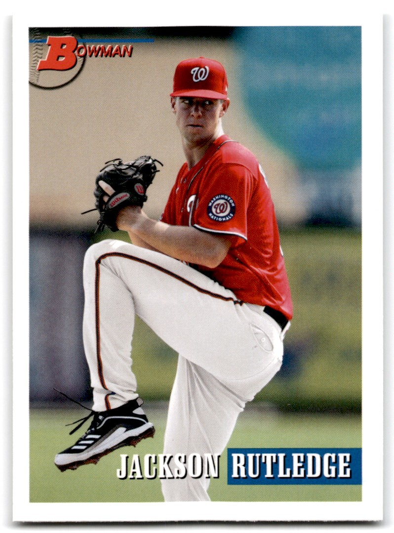 2021 Bowman Heritage Jackson Rutledge Washington Nationals #224 | eBay