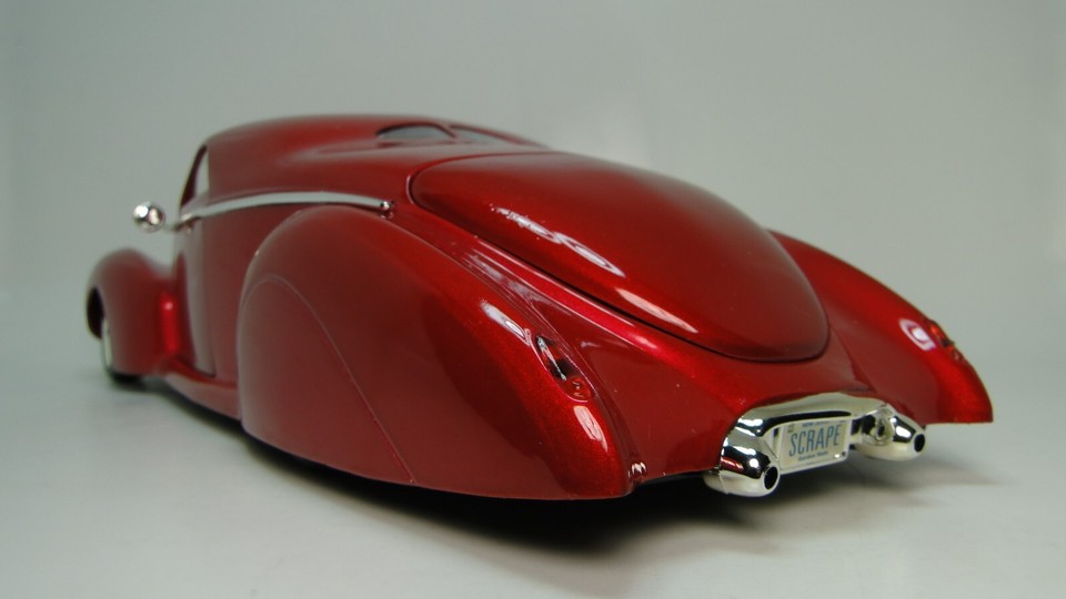 Hot Rod Ford Mecury Merc Chopped Dragster Race Car Custom Built Metal ...