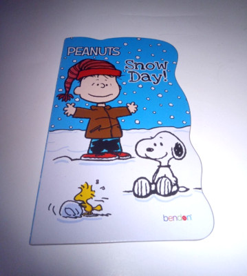 Peanuts "Snow Day!" Hardcover Book - 5 Scenes Pages - Great Gift ...