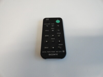 XX2: SONY RMT-DPF3 DIGITAL PHOTO FRAME REMOTE CONTROL DPF-A72 DPF-A72B ...