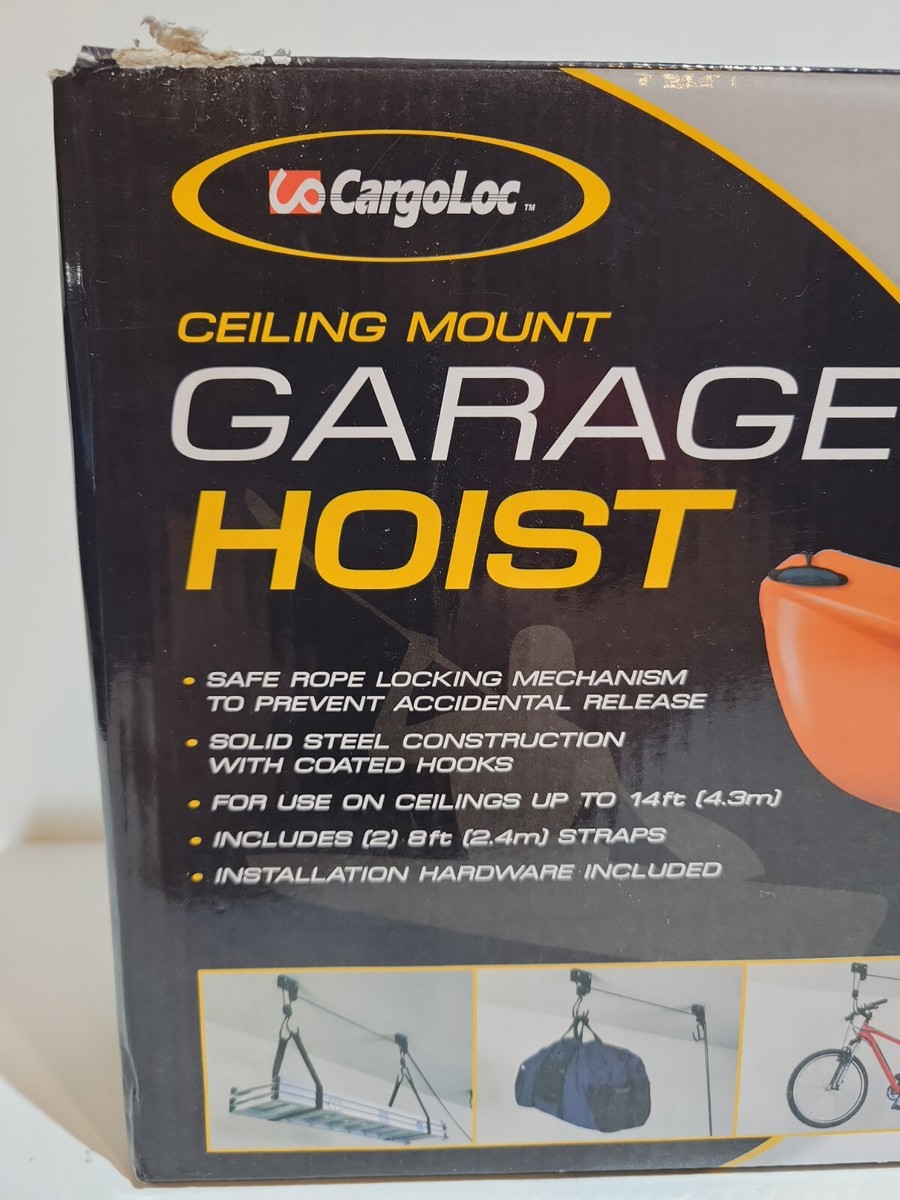Cargoloc Ceiling Mount Garage Hoist Instructions | Shelly Lighting