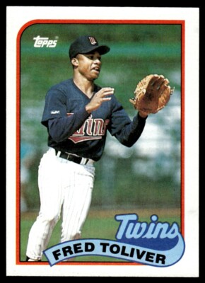 1989 Topps Fred Toliver Minnesota Twins #623 | eBay