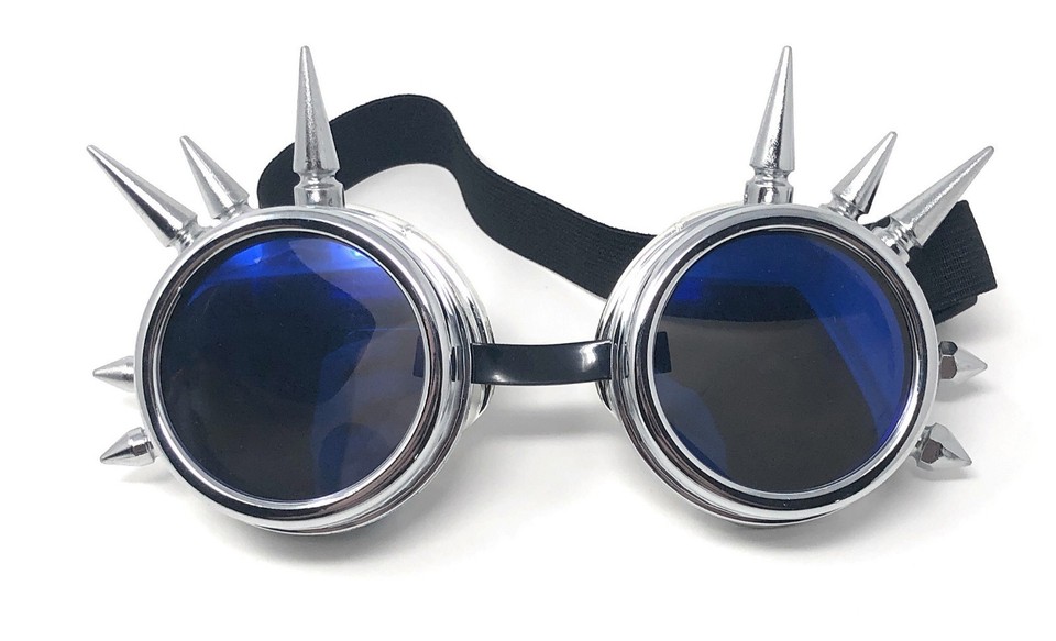 New Steampunk Goggles Retro Cosplay Cyber Vintage Retro Welding Glasses ...