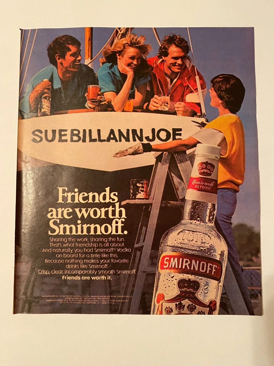 Smirnoff Vodka Ads