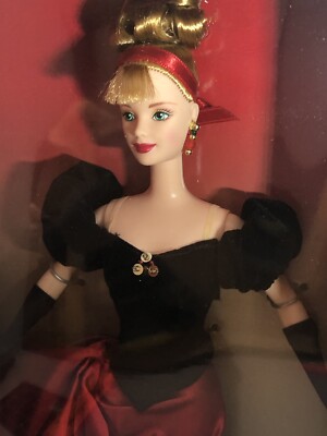 BARBIE WINTER SPLENDOR DOLL Avon EXCLUSIVE SPECIAL EDITION 1998 BLONDE ...