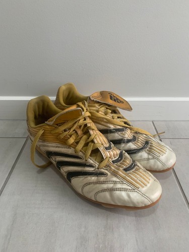 Adidas Predator Absolute FG US 10 White Gold 2005 | eBay Australia