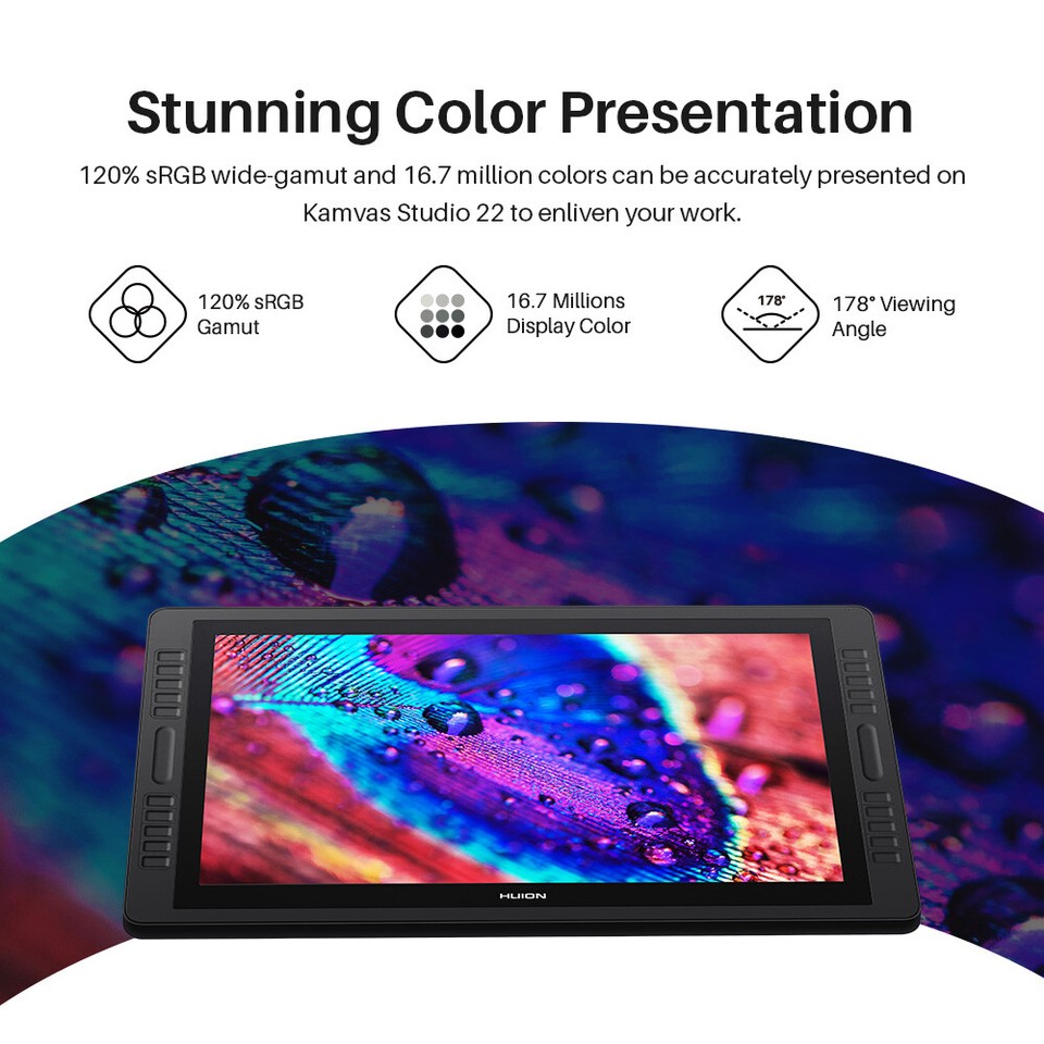 Huion Kamvas Studio22 Stand-alone pen display computer 16G Certified ...